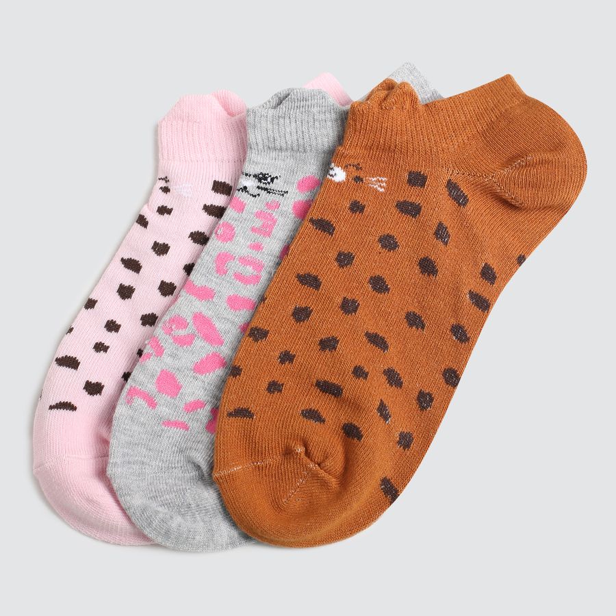 Medias para niña orejitas talla grande - Facol